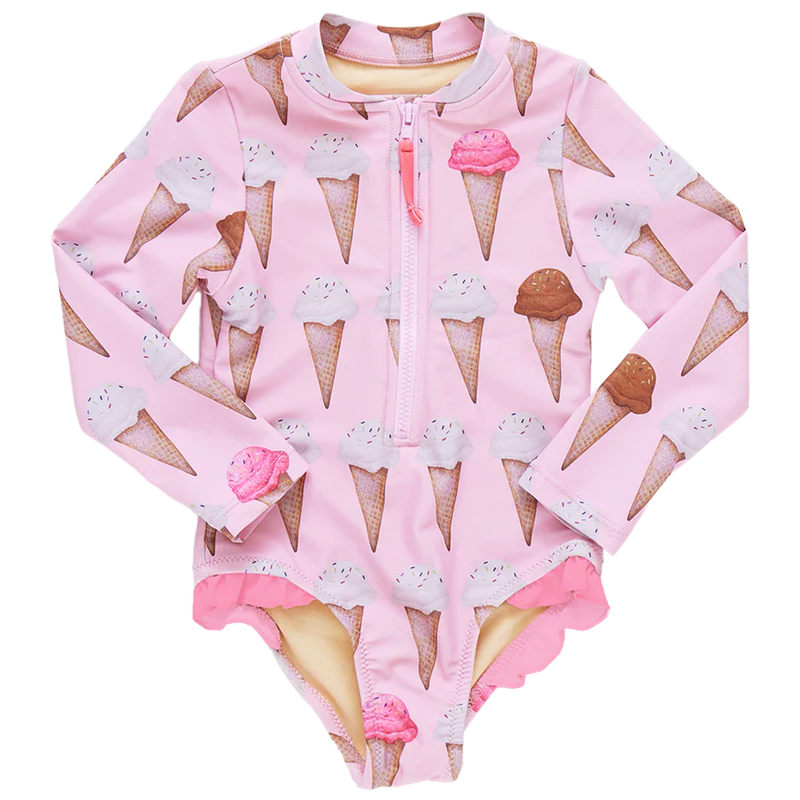 Arden Swimsuit - Neapolitan Ice Cream Cones – Belles & Beaux®