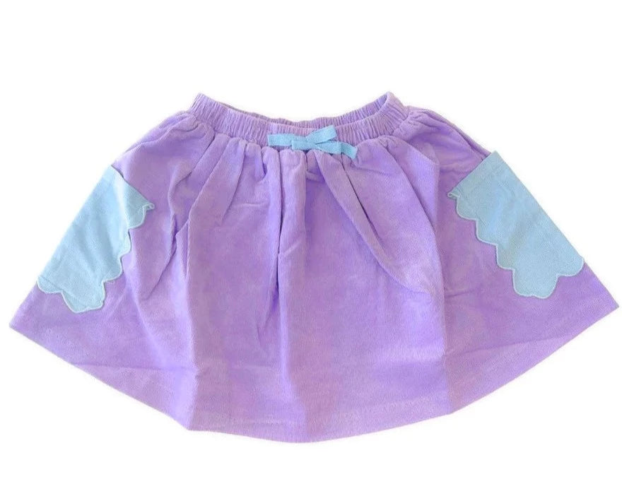 Circle Skirt - Lilac And Blue Colorblock – Belles & Beaux®