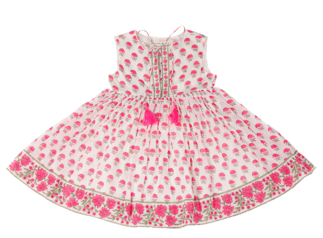 Naavya Pink Aster Dress – Belles & Beaux®
