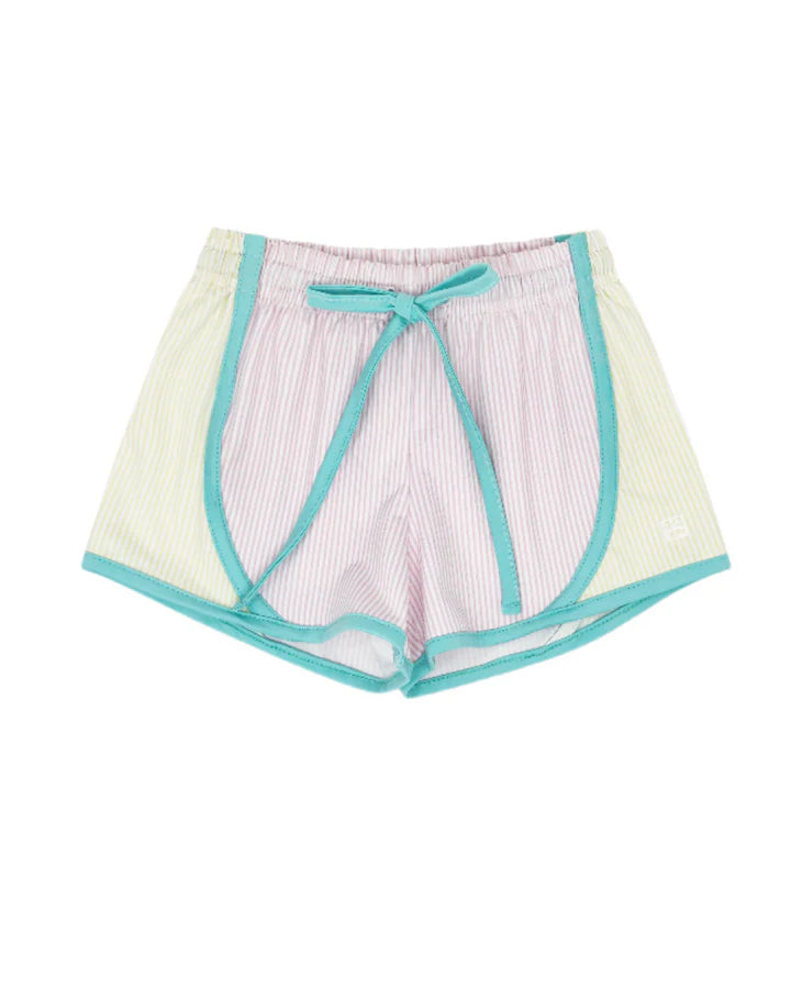 Elise Short - Cotton Candy Pink Mini Stripe, Sunshine Yellow, Totally ...