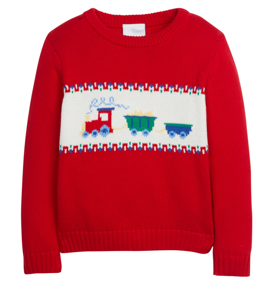 Train Intarsia Sweater – Belles & Beaux®