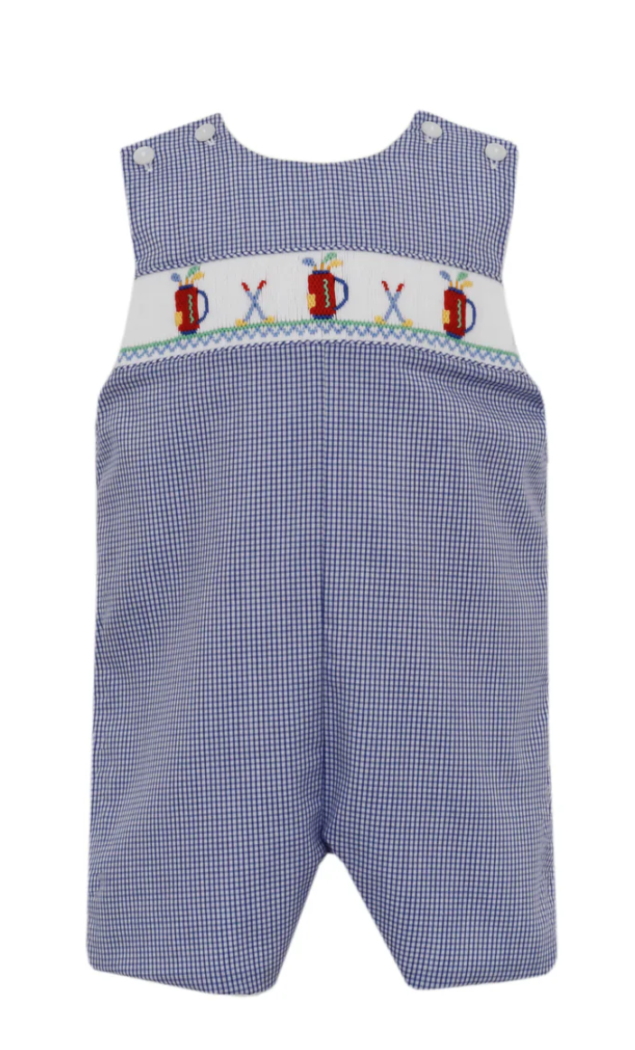 Navy Check Golf Jon Jon – Belles & Beaux®