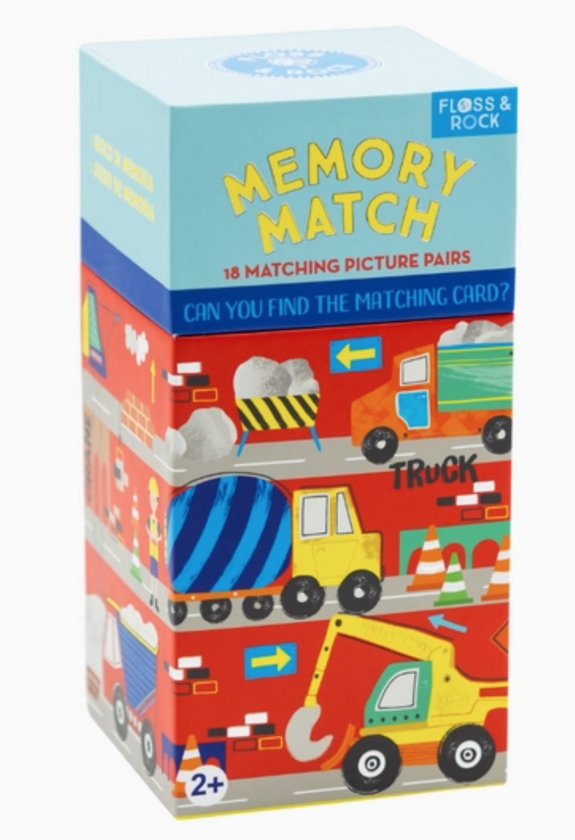 Construction Memory Match Kid's Brain Game – Belles & Beaux®