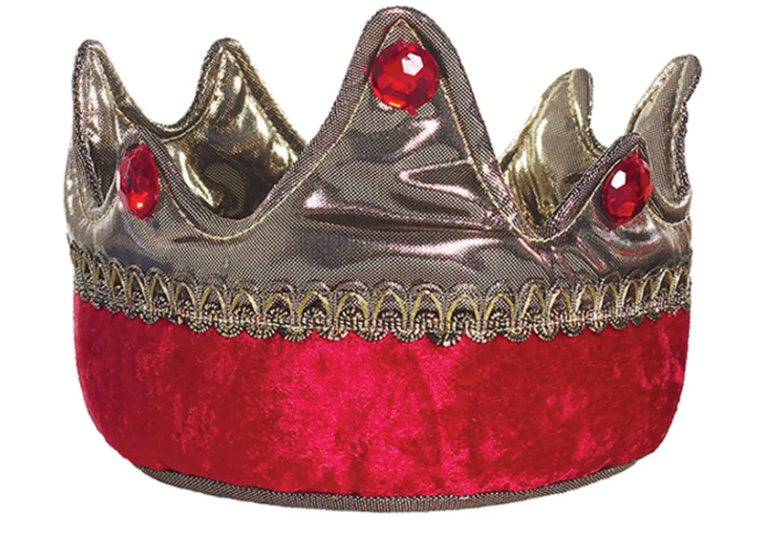Gold & Red Kings Crown – Belles & Beaux®