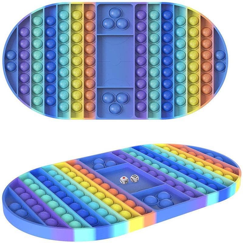 Big Size Oval Shaped Push Game And Dice Board Fidget Toy – Belles & Beaux®