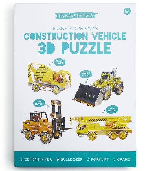 Construction Vehicle 3D Puzzle – Belles & Beaux®