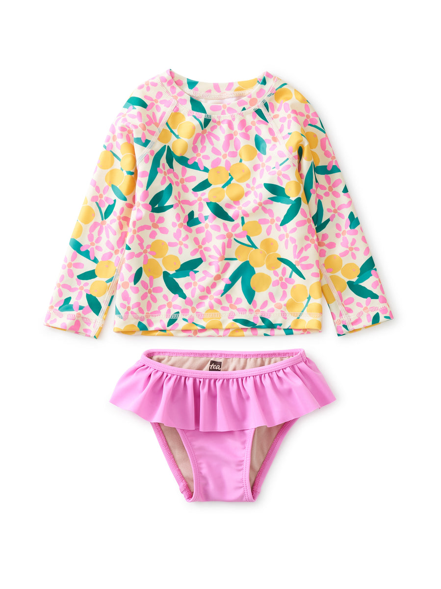 Vanilla Floral Rash Guard Set – Belles & Beaux®