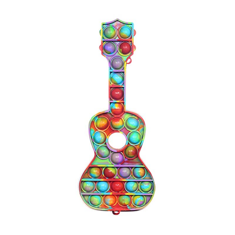 Multi Color Guitar Fidget Toy – Belles & Beaux®