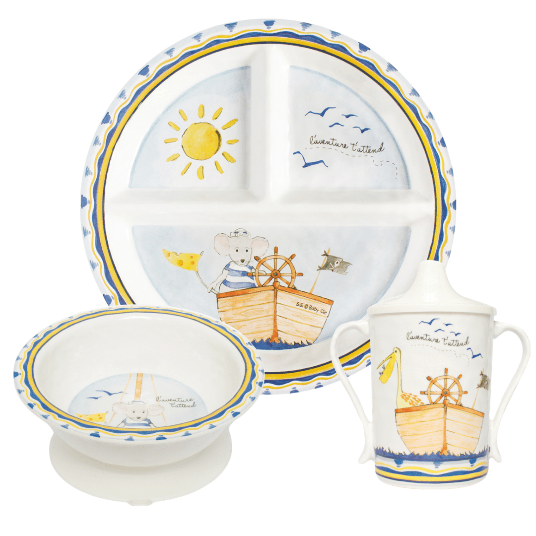 Adventure Awaits 3 Piece Dish Set – Belles & Beaux®