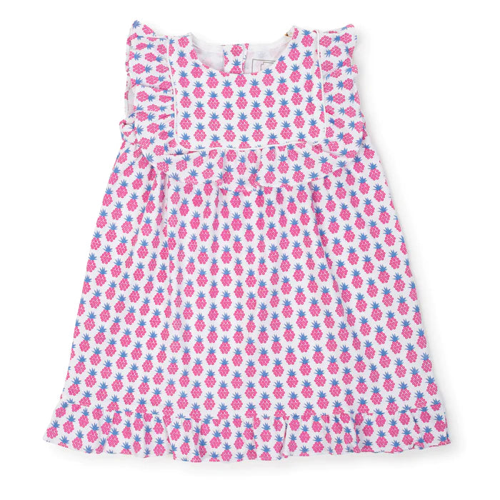 Piper Dress - Pink Pineapple – Belles & Beaux®