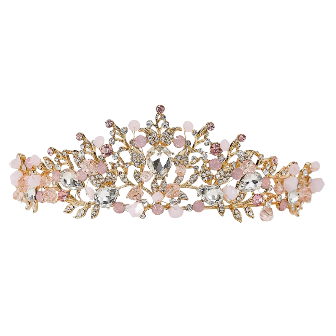 Princess Tiara Queen Crown - Pink – Belles & Beaux®