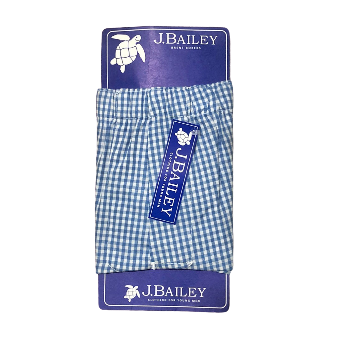 Blue Check Boys Boxers – Belles & Beaux®