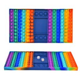 Big Size Rectangle Shaped Push Game And Dice Board Fidget Toy – Belles ...