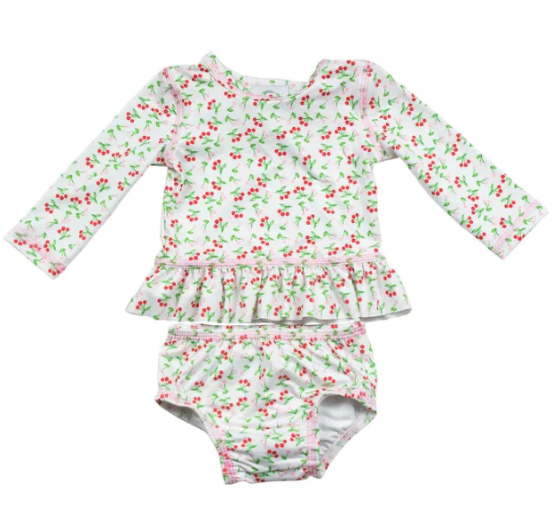 Cherry Rash Guard Set – Belles & Beaux®