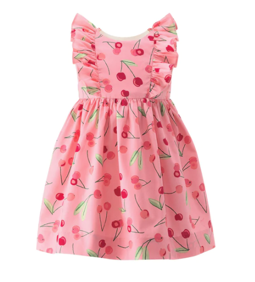 Pink Cherry Sundress With Bloomers – Belles & Beaux®