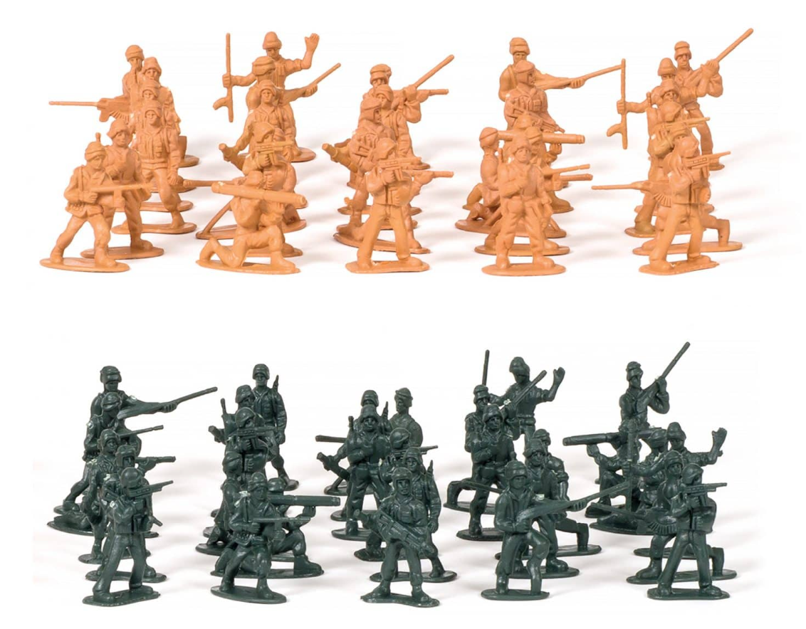 Retro Mini Soldier 60 Pack – Belles & Beaux®