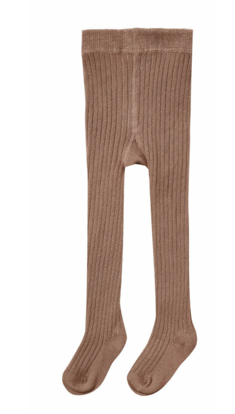 Ribbed Tights - Mocha – Belles & Beaux®
