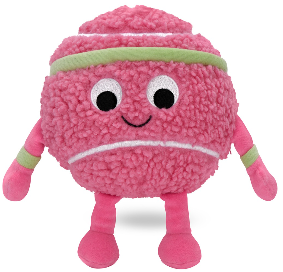 Tennis Buddy Mini Plush - Pink – Belles & Beaux®
