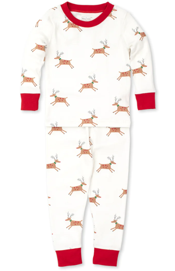 Reindeer Pajama Set – Belles & Beaux®