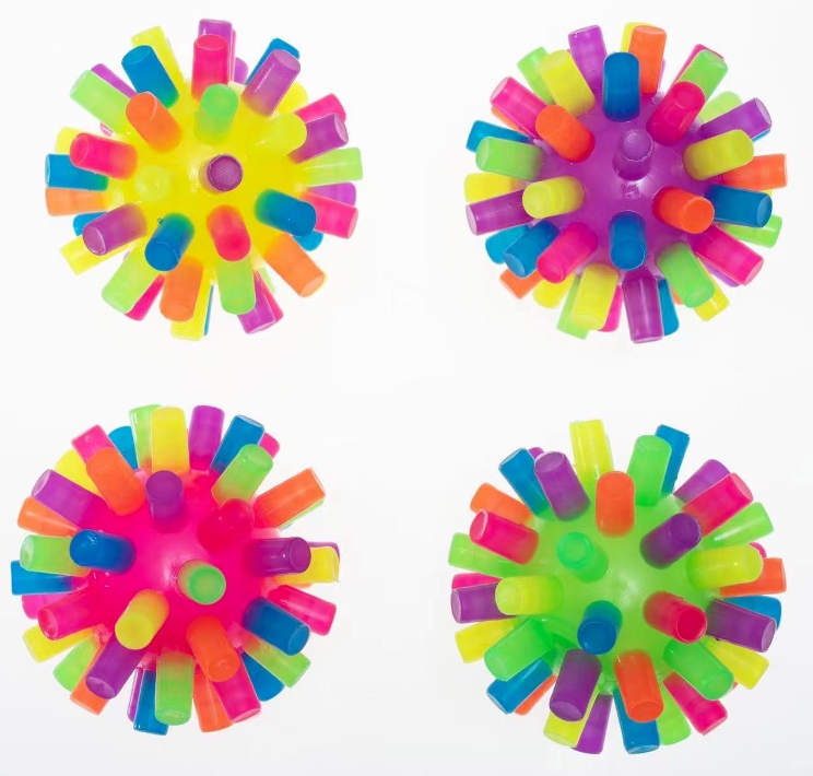 Extra Large Light Up Spikey Ball - Assorted – Belles & Beaux®
